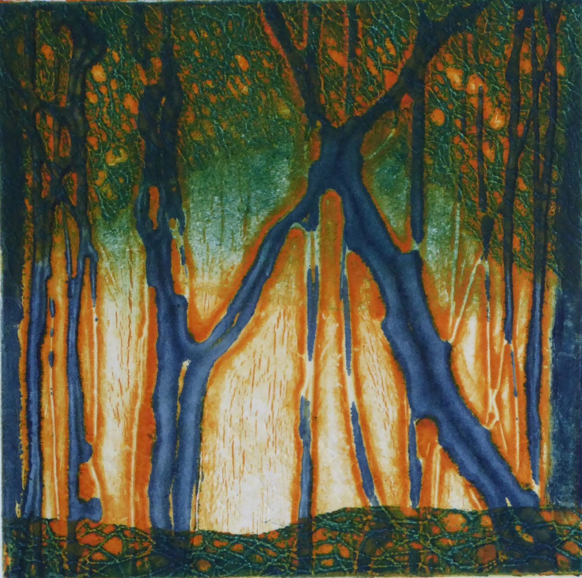 Union Monoprint by Sue Roe | Artfinder