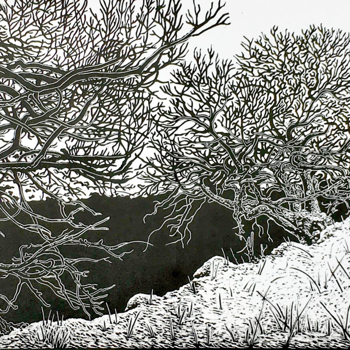 GLEN ISLA Linocut: Gregory Millar | Artfinder