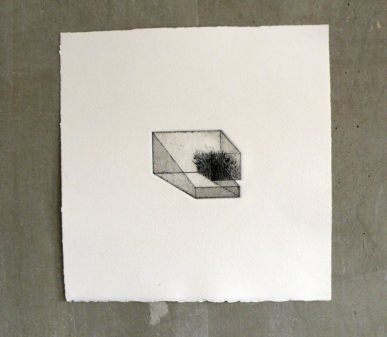 the memory of domestic space Etching / Engraving by Rung Tsu Chang ...
