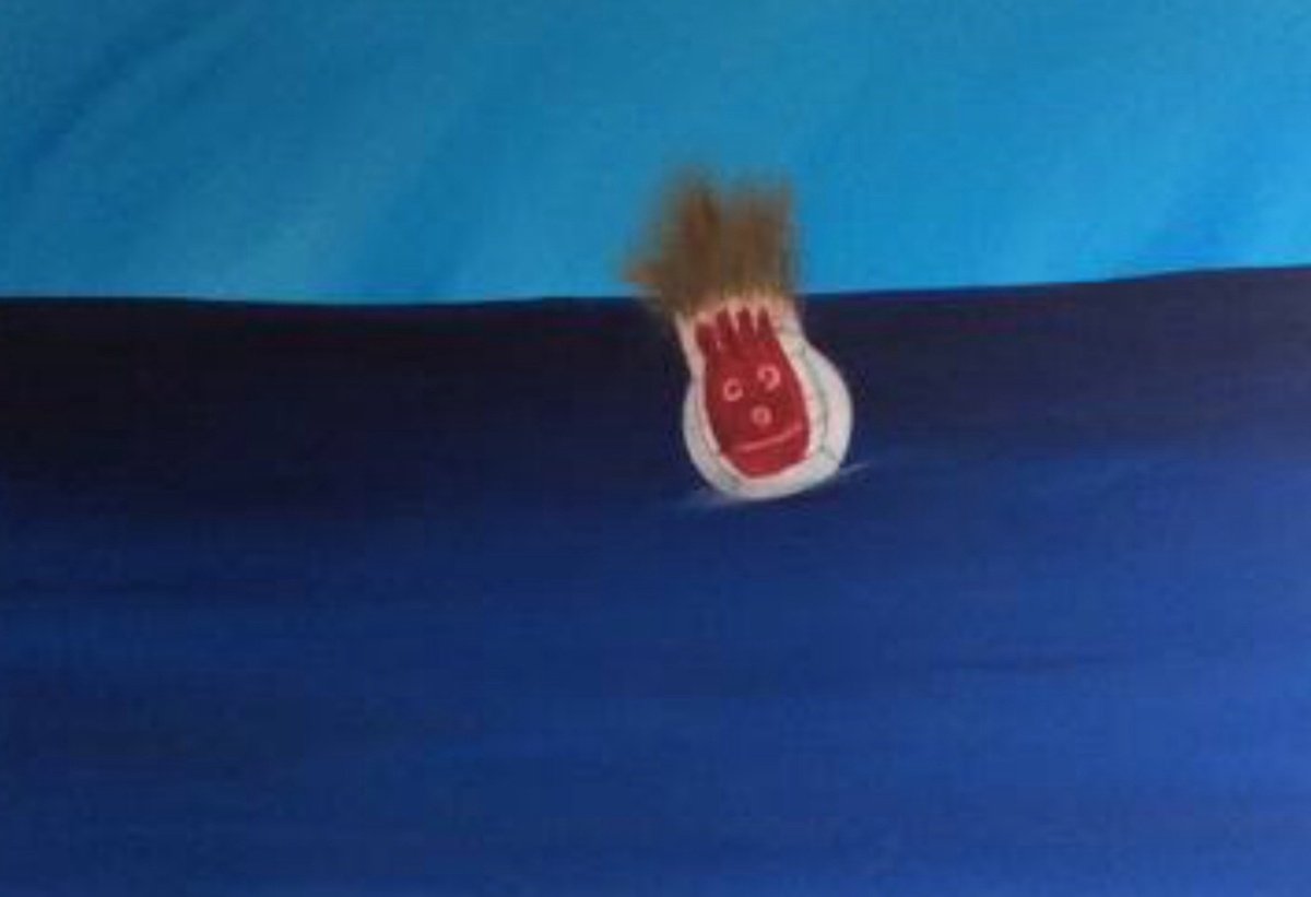 “Wilson” Acrylic painting: Reda Ishak | Artfinder