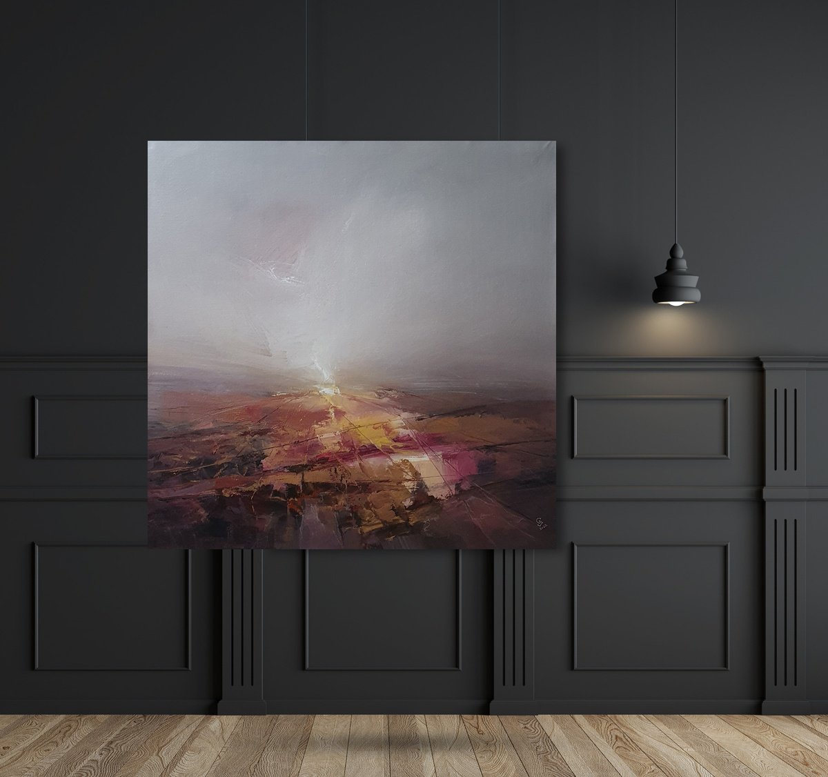 Agartha Ancient Crossroads 3 Oil painting: Ivan Grozdanovski | Artfinder