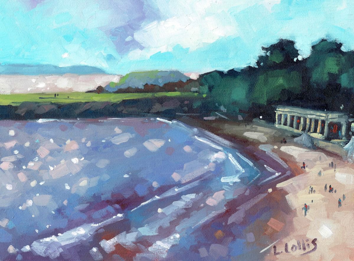 Barry Island Oil painting: Louise Collis | Artfinder