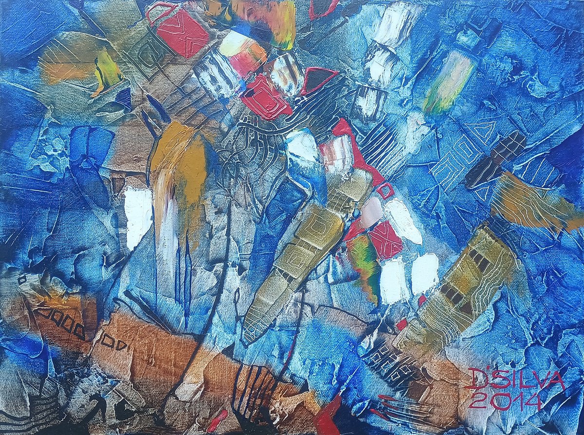 Movement Oil painting: Silvija Drebickaite | Artfinder