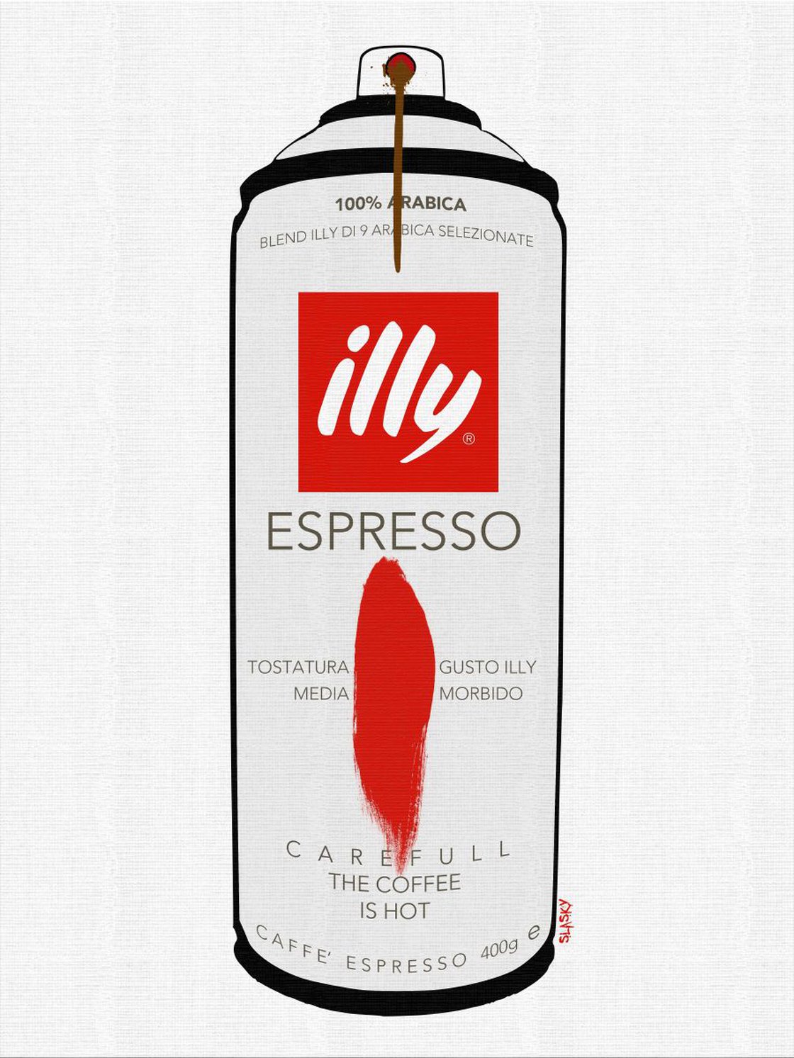 ILLY ESPRESSO CAN Giclée print: Slasky | Artfinder