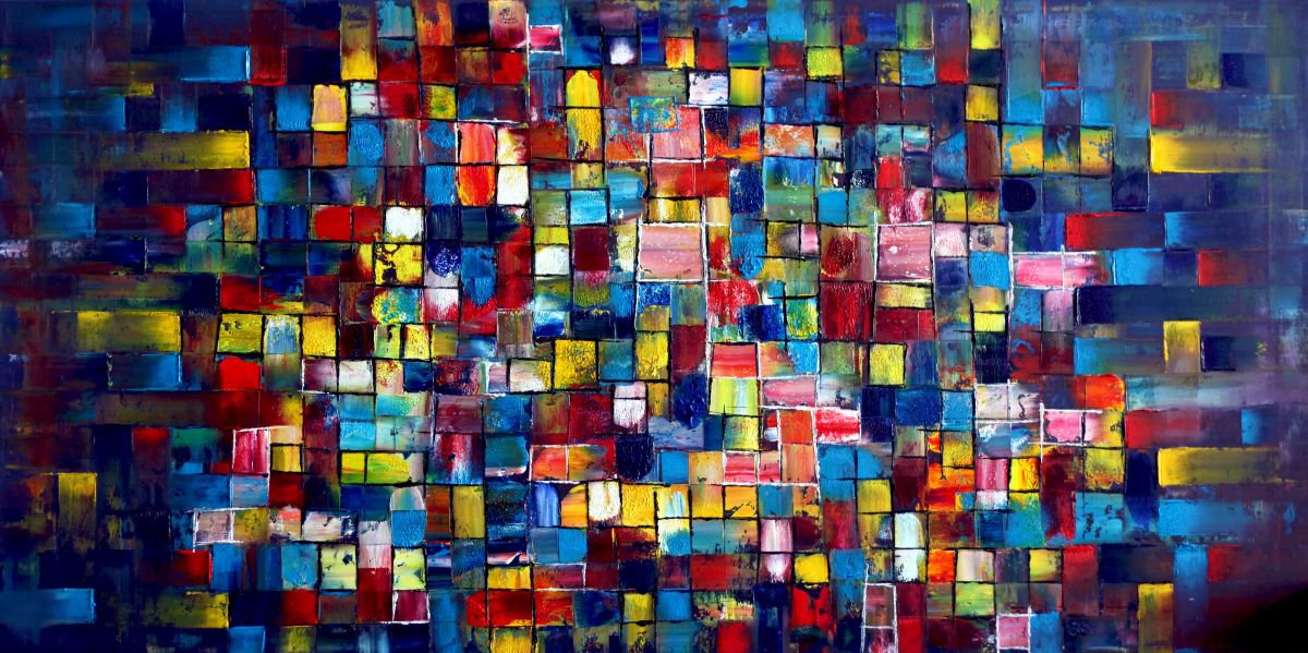 "Push My Buttons" Oil painting: Preston M. Smith (PMS)