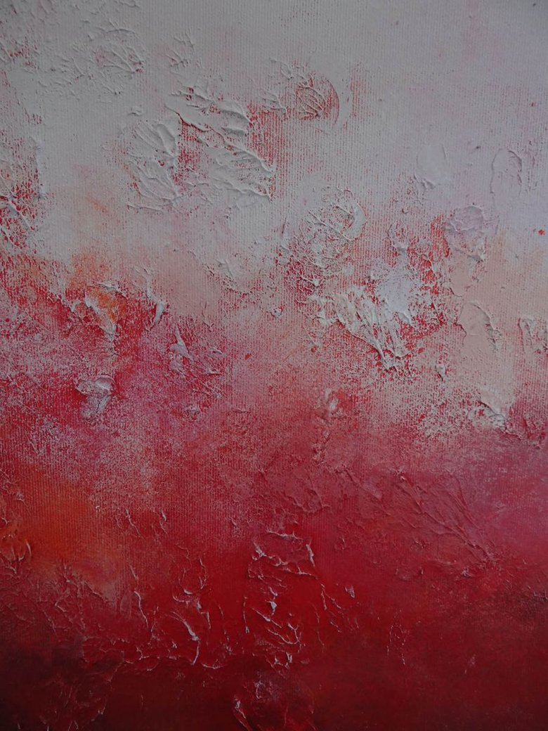 velvet red (120 x 80 cm) Acrylic painting by Dee Brown | Artfinder