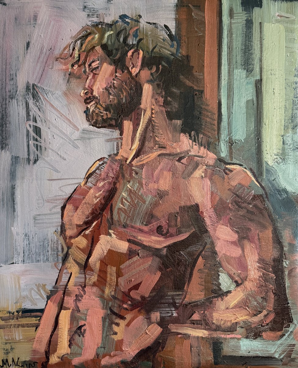 Keep standing Oil painting by Emmanouil Nanouris | Artfinder