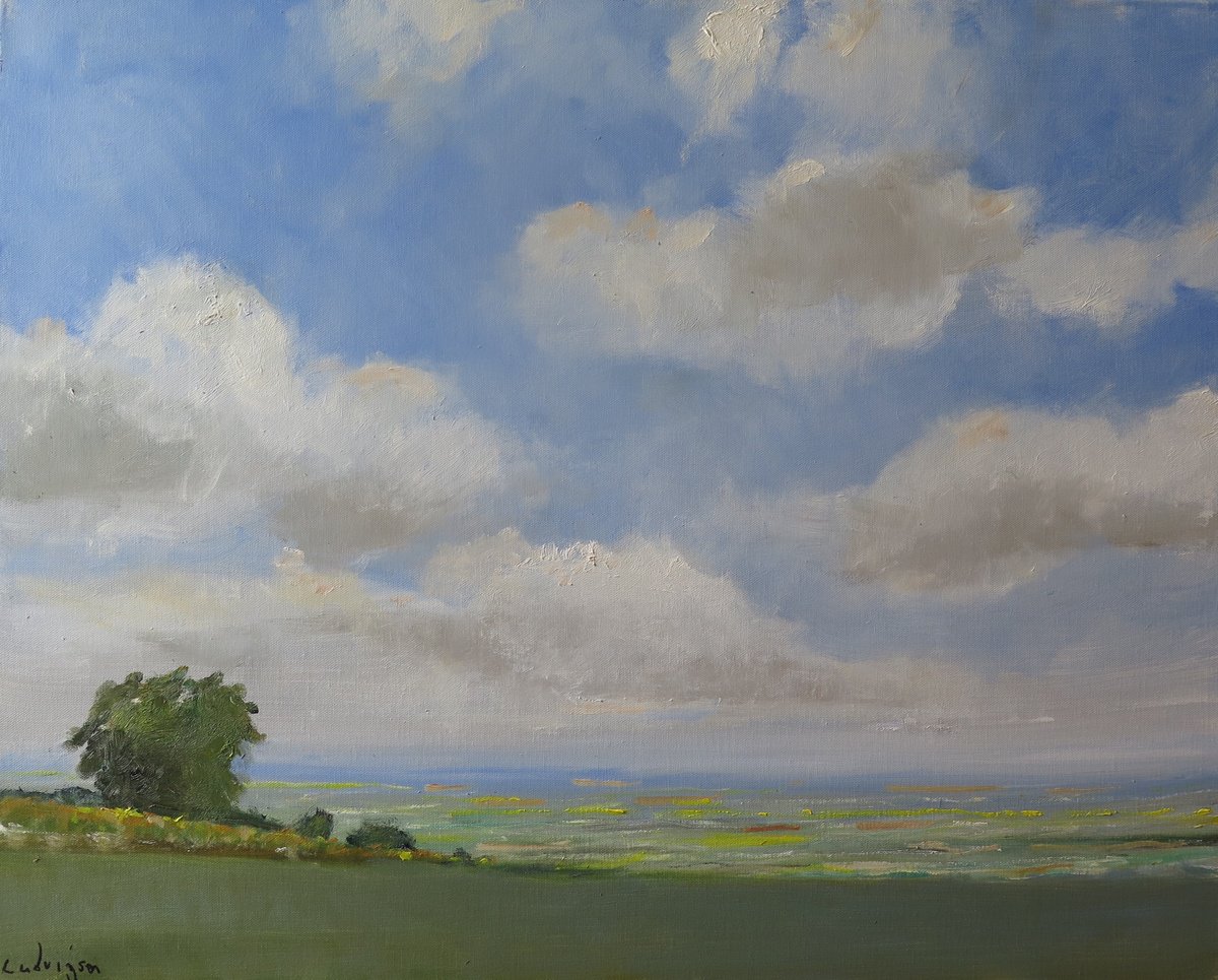 From the Tatton-Sykes Monument Oil painting: Malcolm Ludvigsen | Artfinder