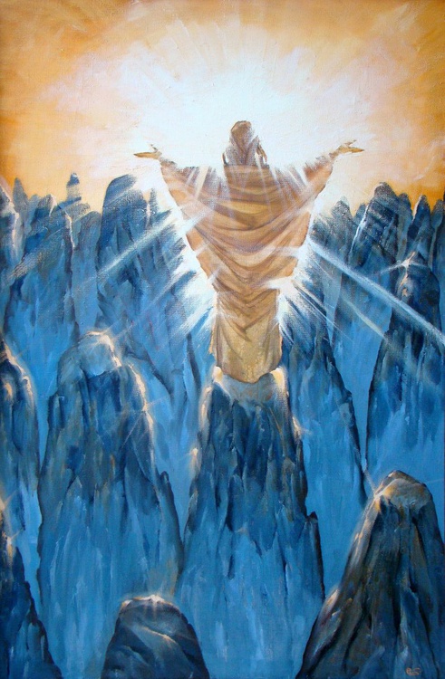 God is Light (1999) Oil painting by Serhiy Roy | Artfinder