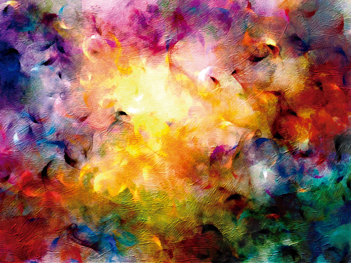 Vida 2/XL large original artwork Print: Javier Diaz | Artfinder