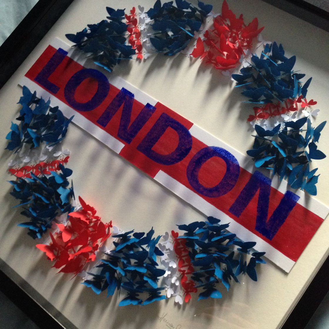 Next Stop: London Collage: Hernan Reinoso | Artfinder