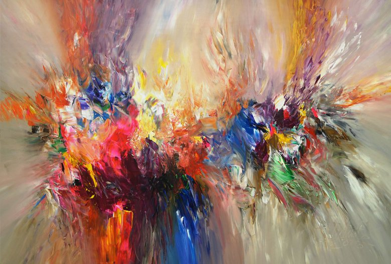 Magnificent Spectacle XL 2 Acrylic painting: Peter Nottrott | Artfinder