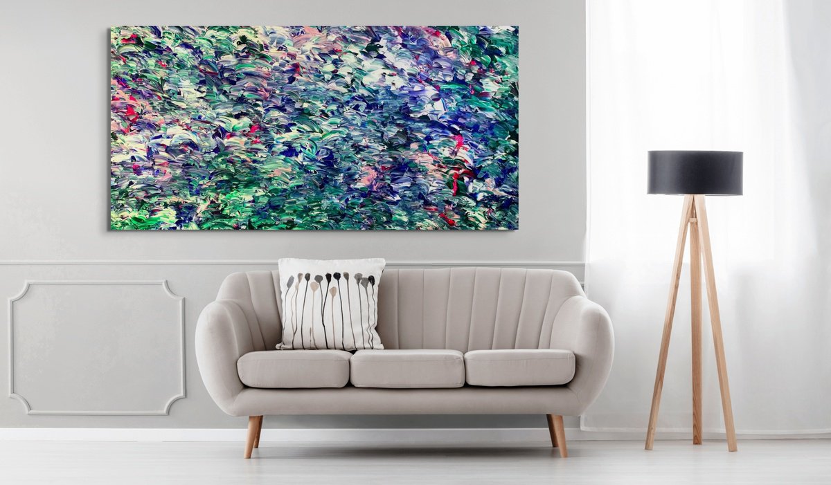 Caressing Undulation Acrylic painting: Estelle Asmodelle | Artfinder