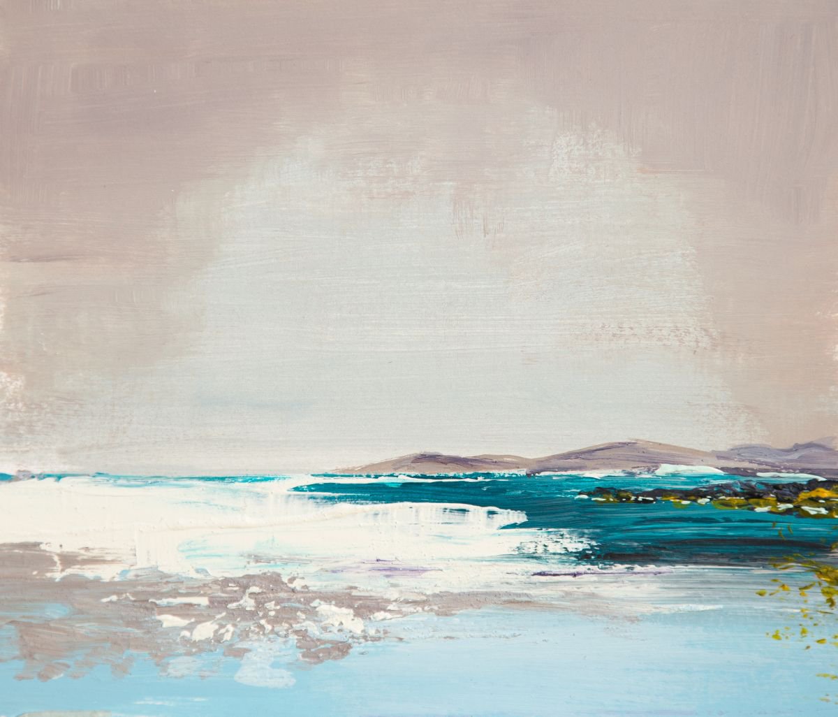 Scarista: Look North Acrylic painting by Paul Hillary | Artfinder