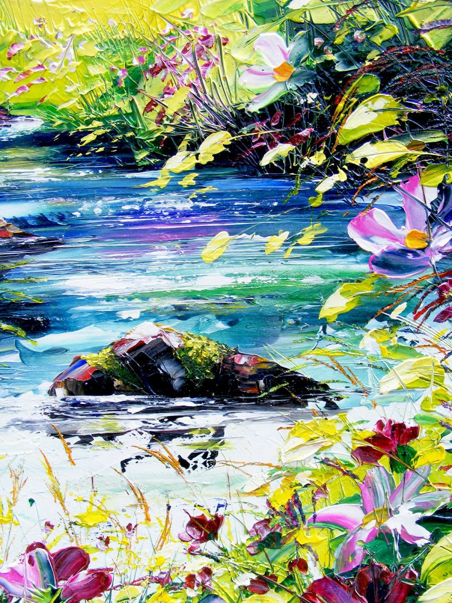 "Still Waters" Acrylic painting by Andrew Alan Johnson | Artfinder