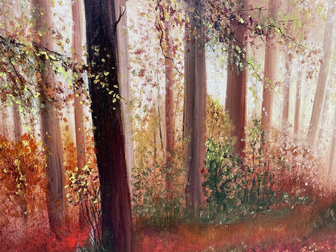 Autumn Spell - Autumn series Oil painting by Tanja Frost | Artfinder