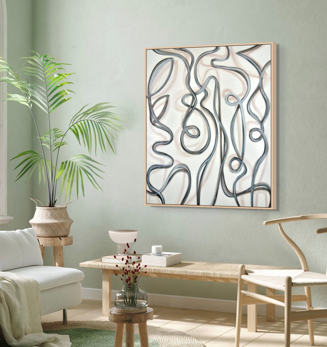 Whirled World Acrylic painting: Michelle Louis | Artfinder