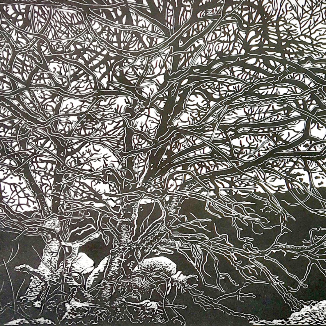 GLEN ISLA Linocut: Gregory Millar | Artfinder