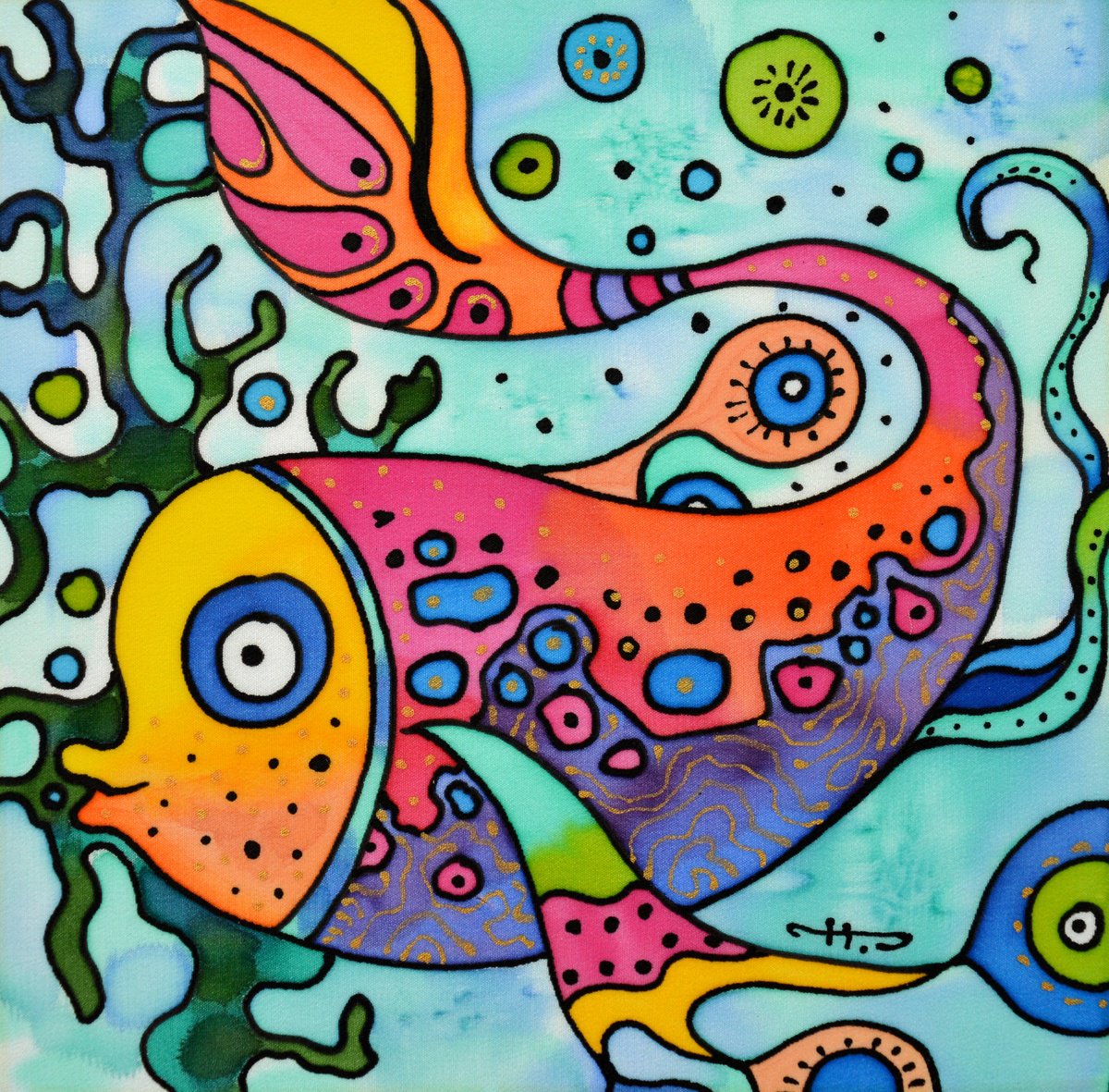 "Splash of Color" Painting by Silvia Pavlova | Artfinder