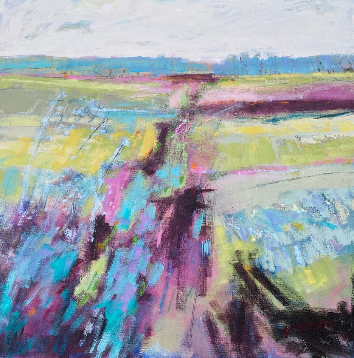 Buttercup Time Acrylic painting by Chrissie Havers | Artfinder