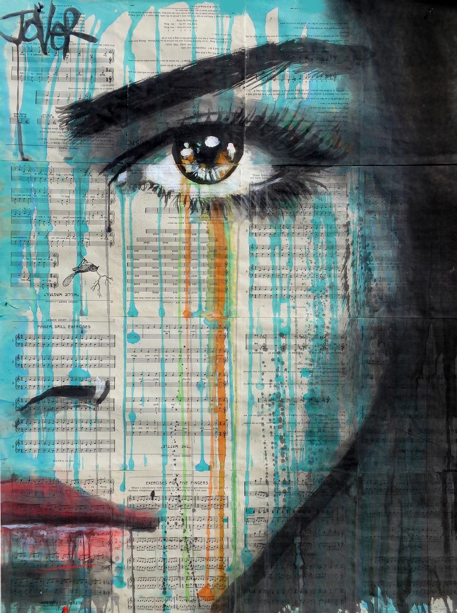 ULTRA Ink drawing by Loui Jover | Artfinder