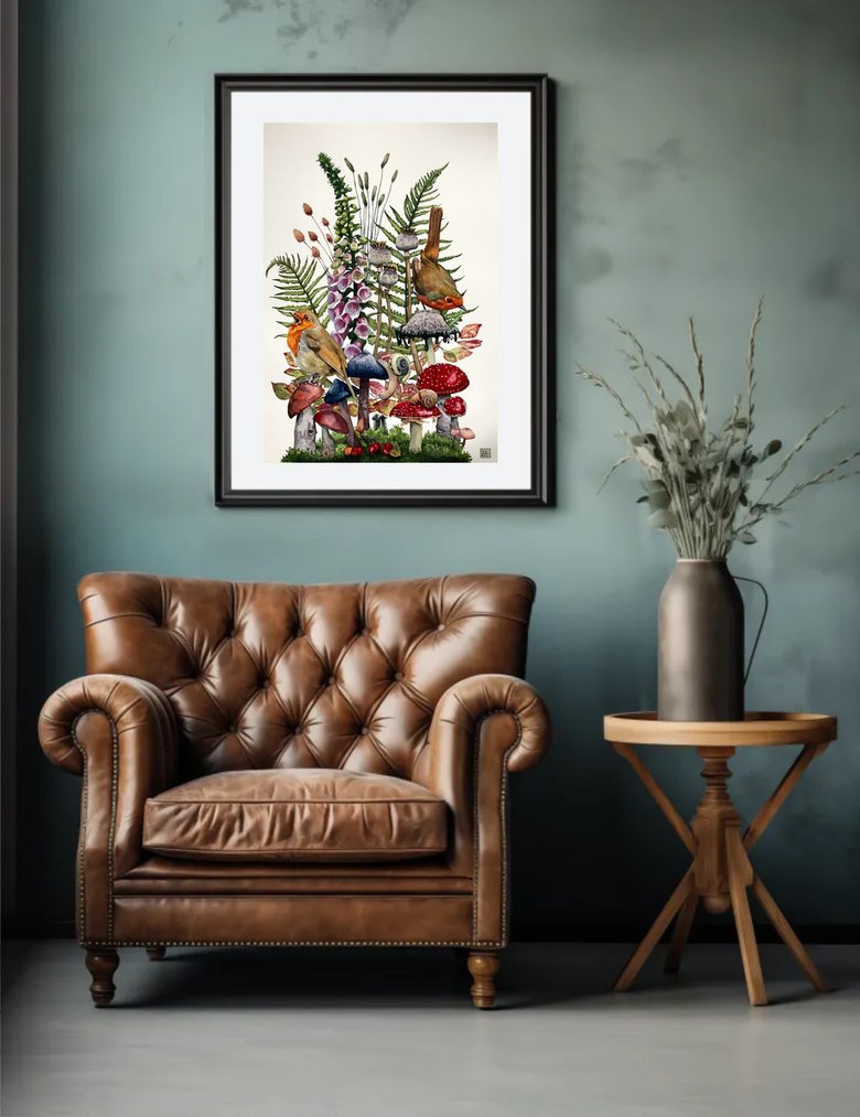 Robins Watercolour by Lisa Lennon | Artfinder