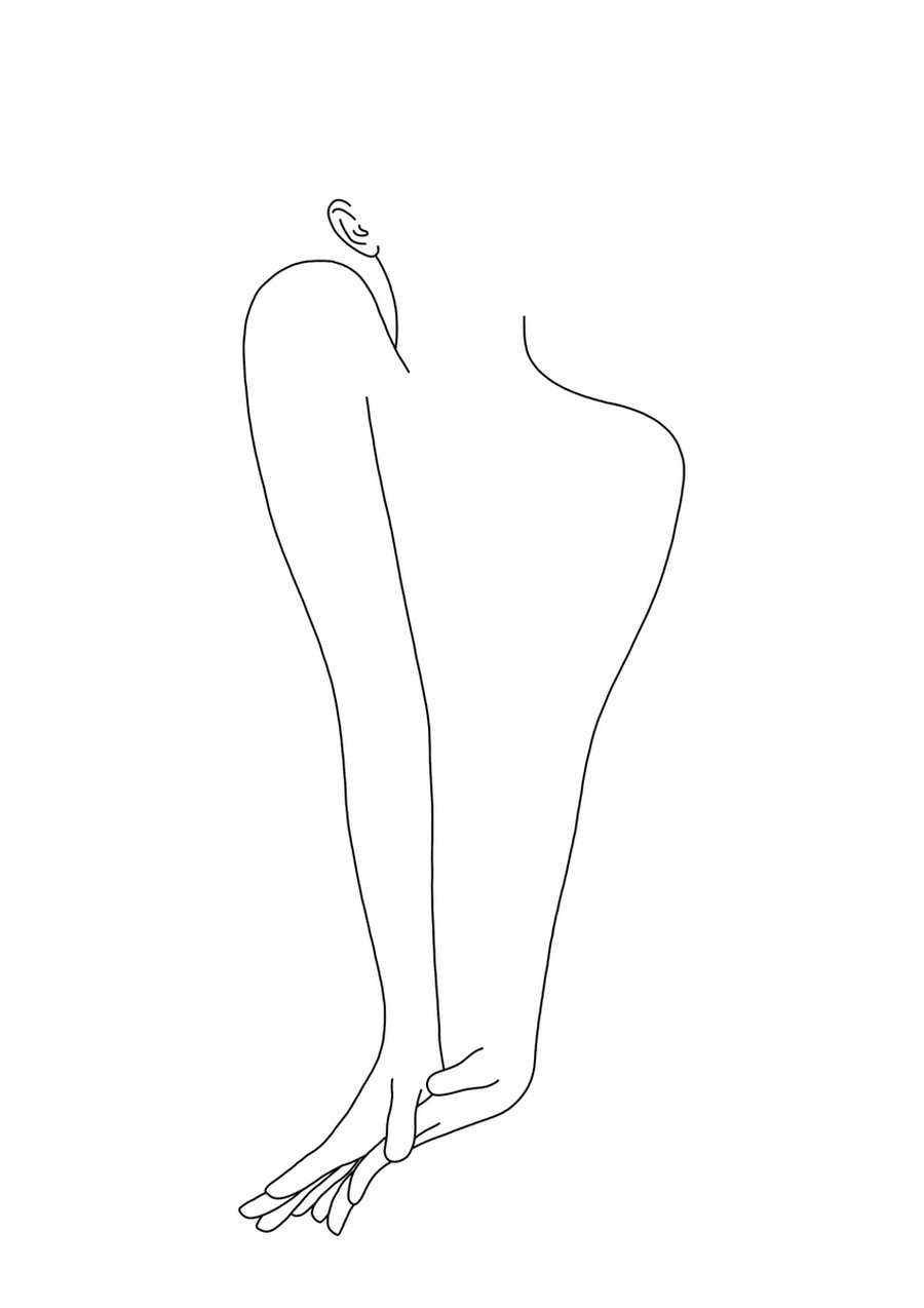 Screen print - Edition of 14 - Figure illustration Screenprint by The ...