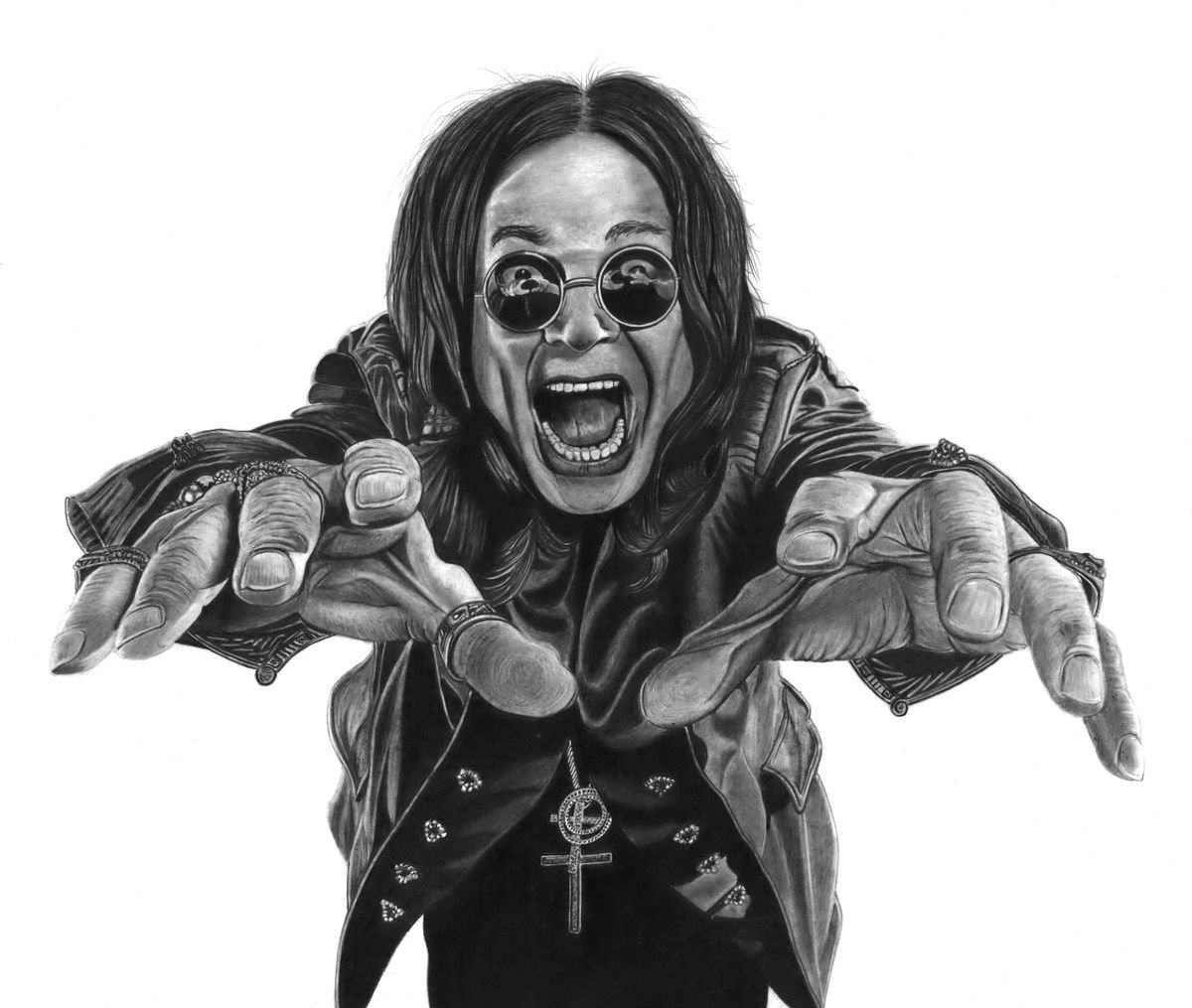 Ozzy (2018) Pencil drawing by Paul Stowe | Artfinder