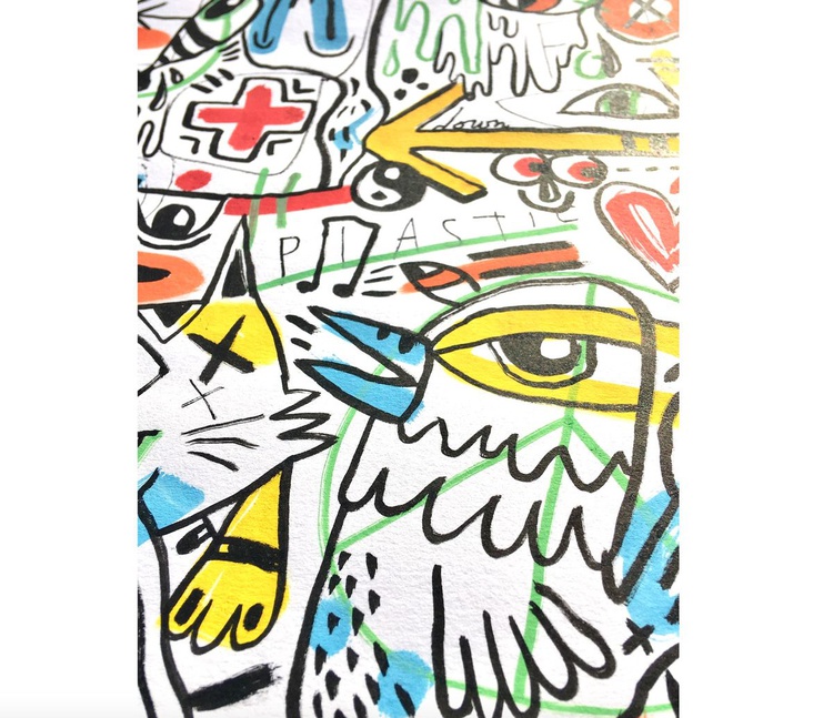 Vitality - Original Drawing - FREE UK Shipping | Artfinder