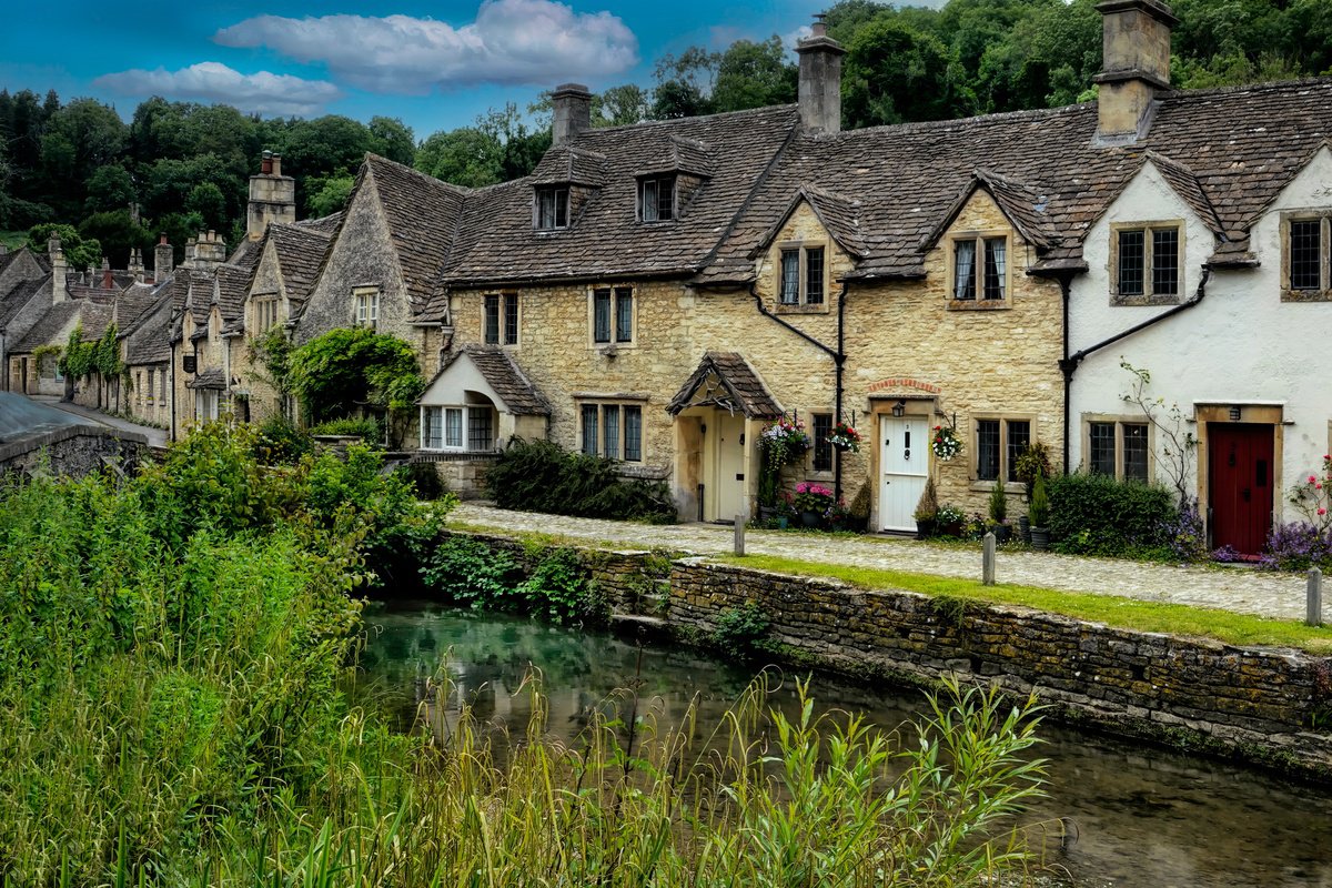 Castle Combe & River Photograph by Martin Fry | Artfinder