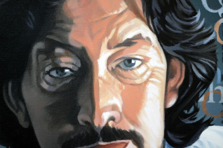 Chris Rea Oil painting by Volodymyr Melnychuk | Artfinder