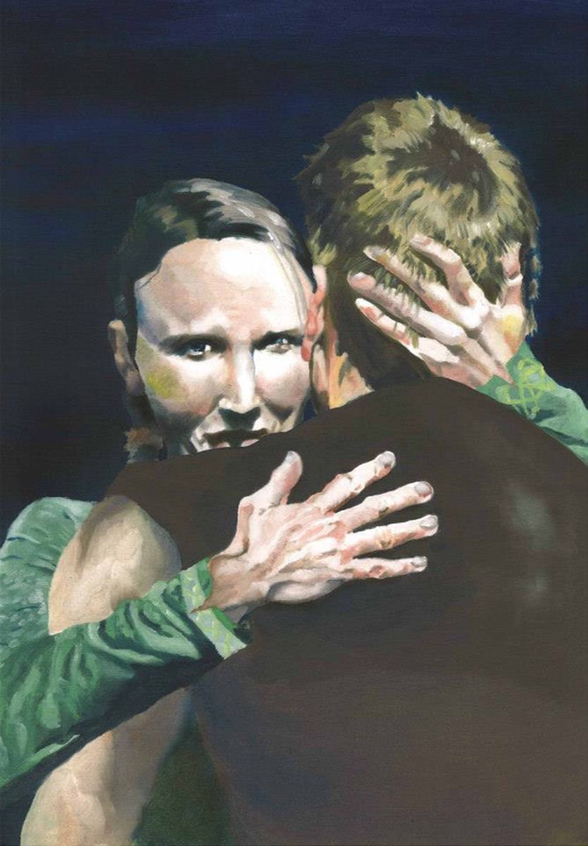 Gormflaith. Oil painting: Warren Faye | Artfinder