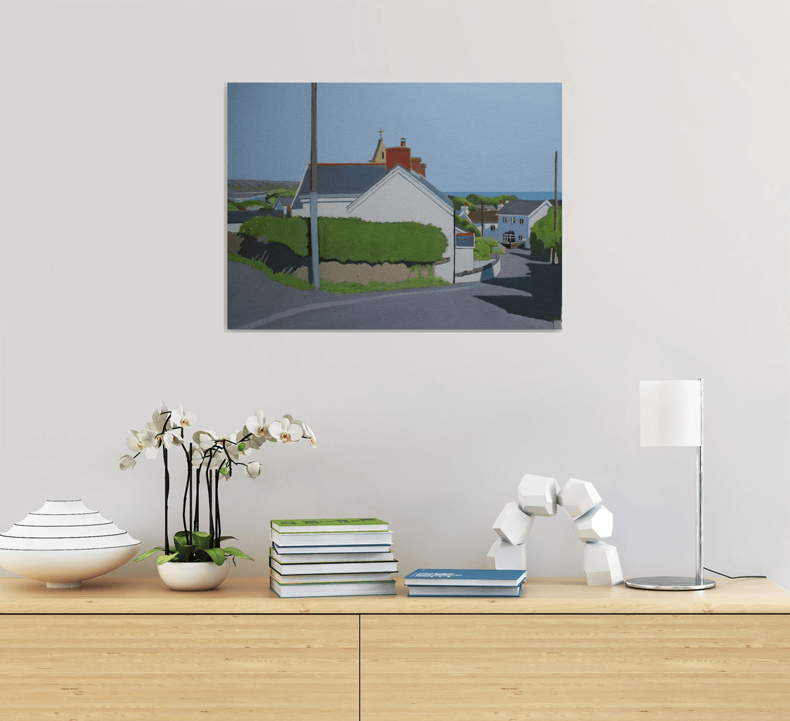 Cut Corners, Port Eynon (Gower) Acrylic painting by Emma Cownie | Artfinder