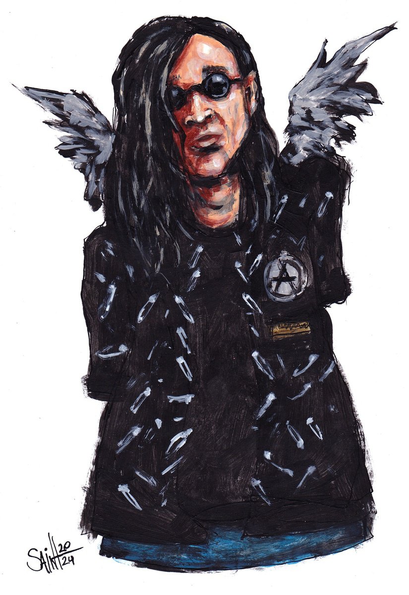 Mr. Letov Acrylic painting: Ruslan Aksenov | Artfinder