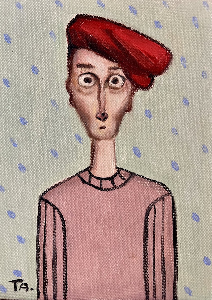 Jimmy Oil painting by Ta Byrne | Artfinder