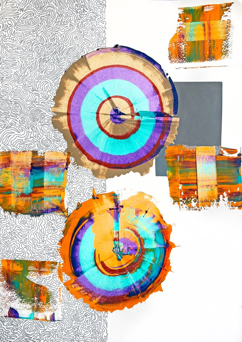 Spun twice Ink drawing: Sumit Mehndiratta | Artfinder