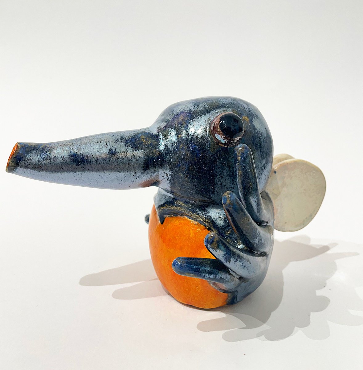 Fantasy Fly Clay sculpture by Viktor Zuk | Artfinder