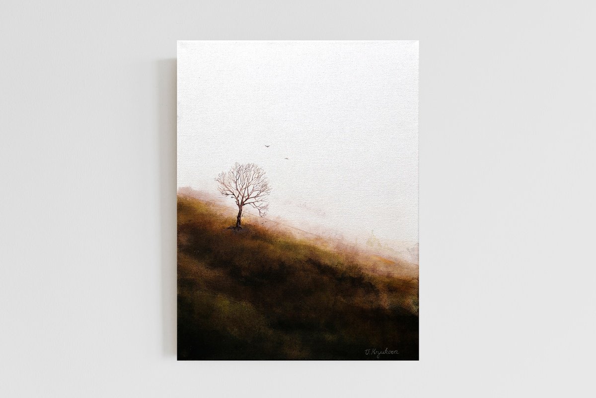 MYSTERIOUS FIELD Acrylic painting by Roni Giani | Artfinder