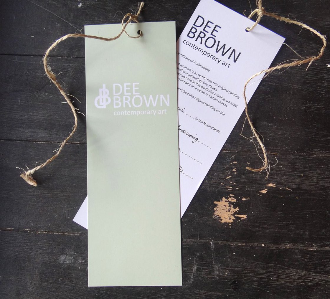 Custom order Francetta (90 x 60 cm) Acrylic painting: Dee Brown | Artfinder