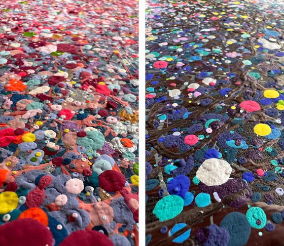 Overwhelmingly beautiful life Acrylic painting by Nadins ART | Artfinder