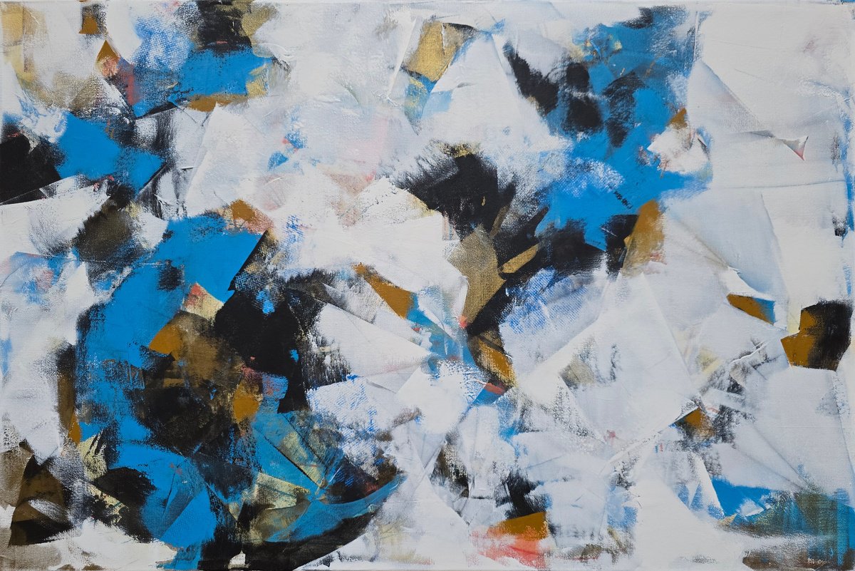 The Shape of Air Mixed-media painting: Faith Patterson | Artfinder