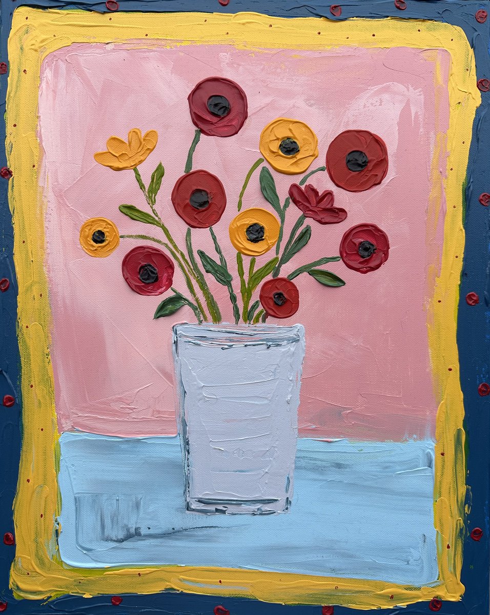 Matisse inspired still life 9 Acrylic painting: Guzaliya Xavier | Artfinder