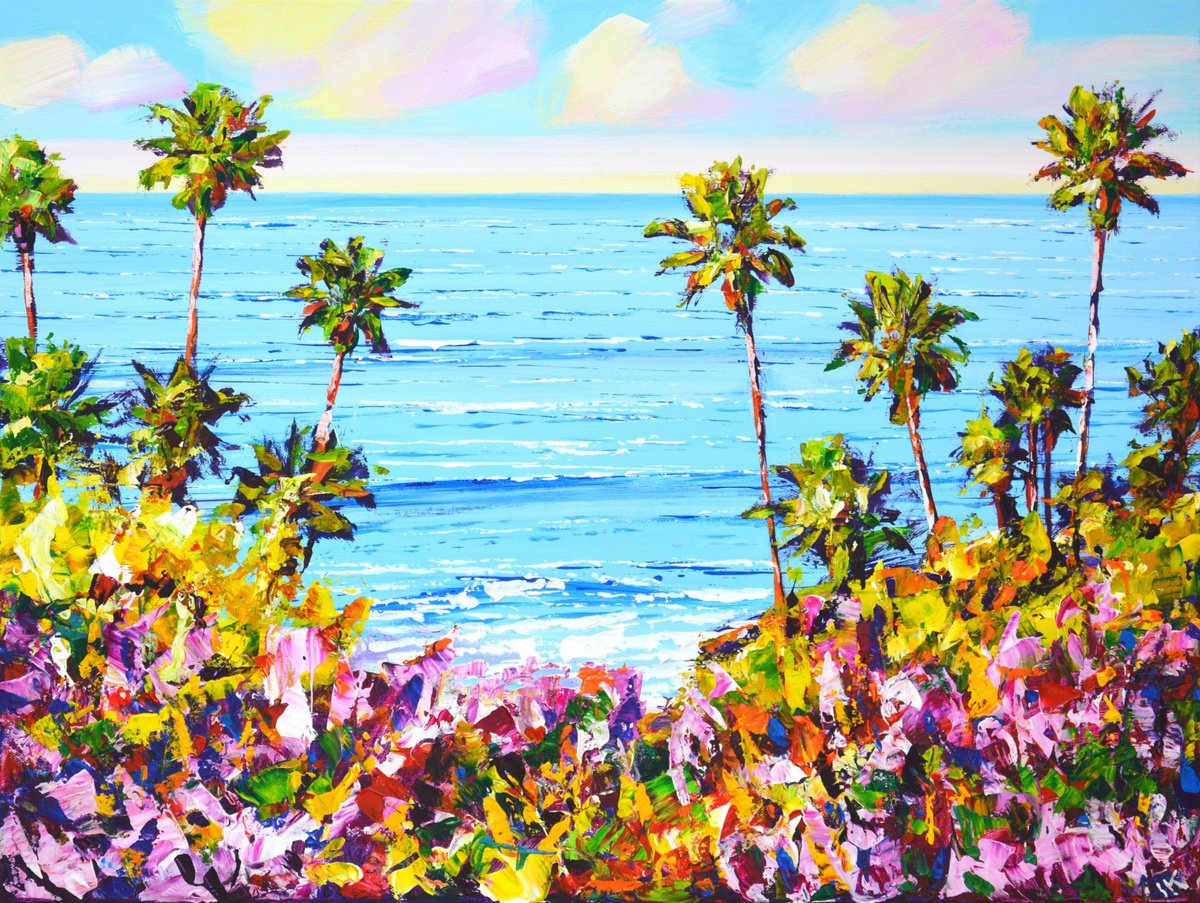 Summer. California. Acrylic painting: Iryna Kastsova | Artfinder