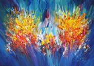 Abstract and non-figurative paintings | Artfinder