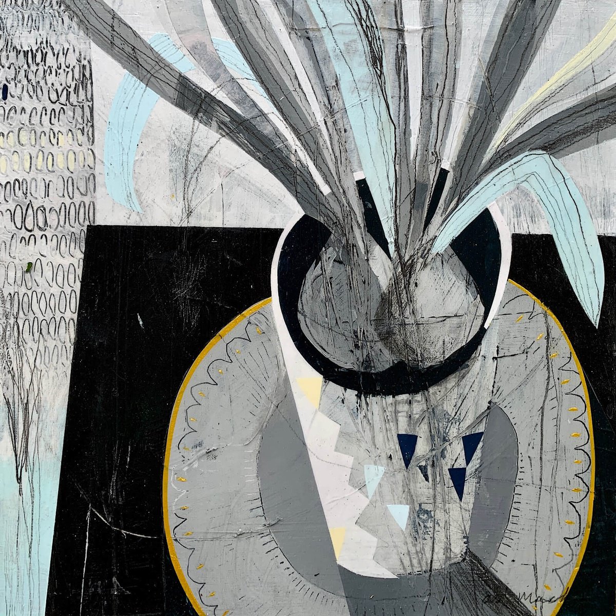 Grandma's Kitchen Acrylic painting by Ali Mackie | Artfinder