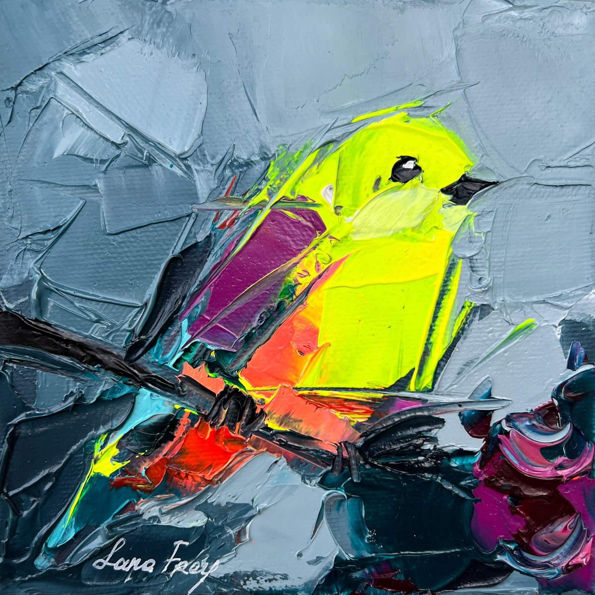 Sun splinter Oil painting: Lana Frey | Artfinder