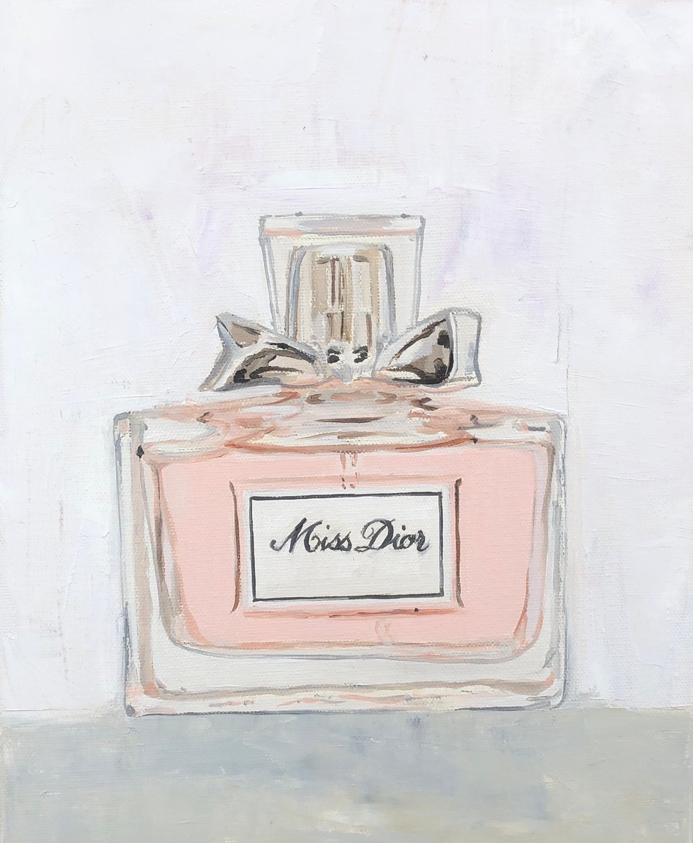 Mini Miss Dior II Oil painting by Martin Allen | Artfinder