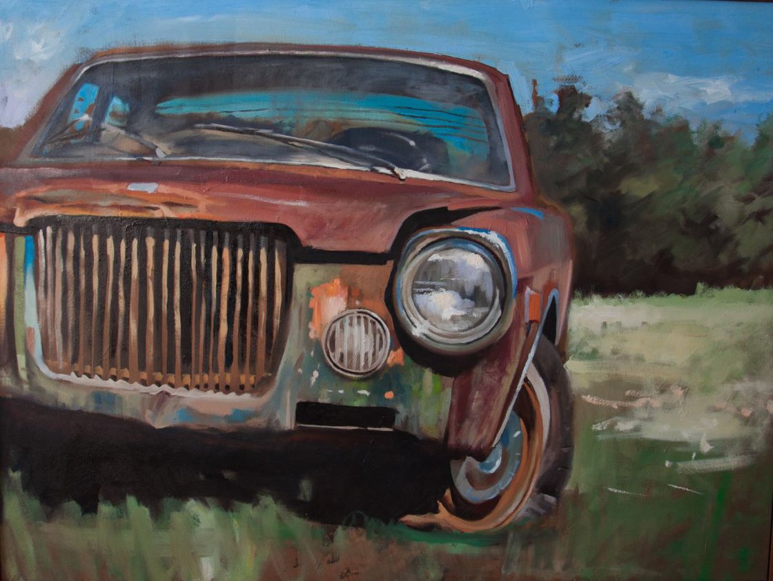 Volvo 1 Painting by John Welsh | Artfinder