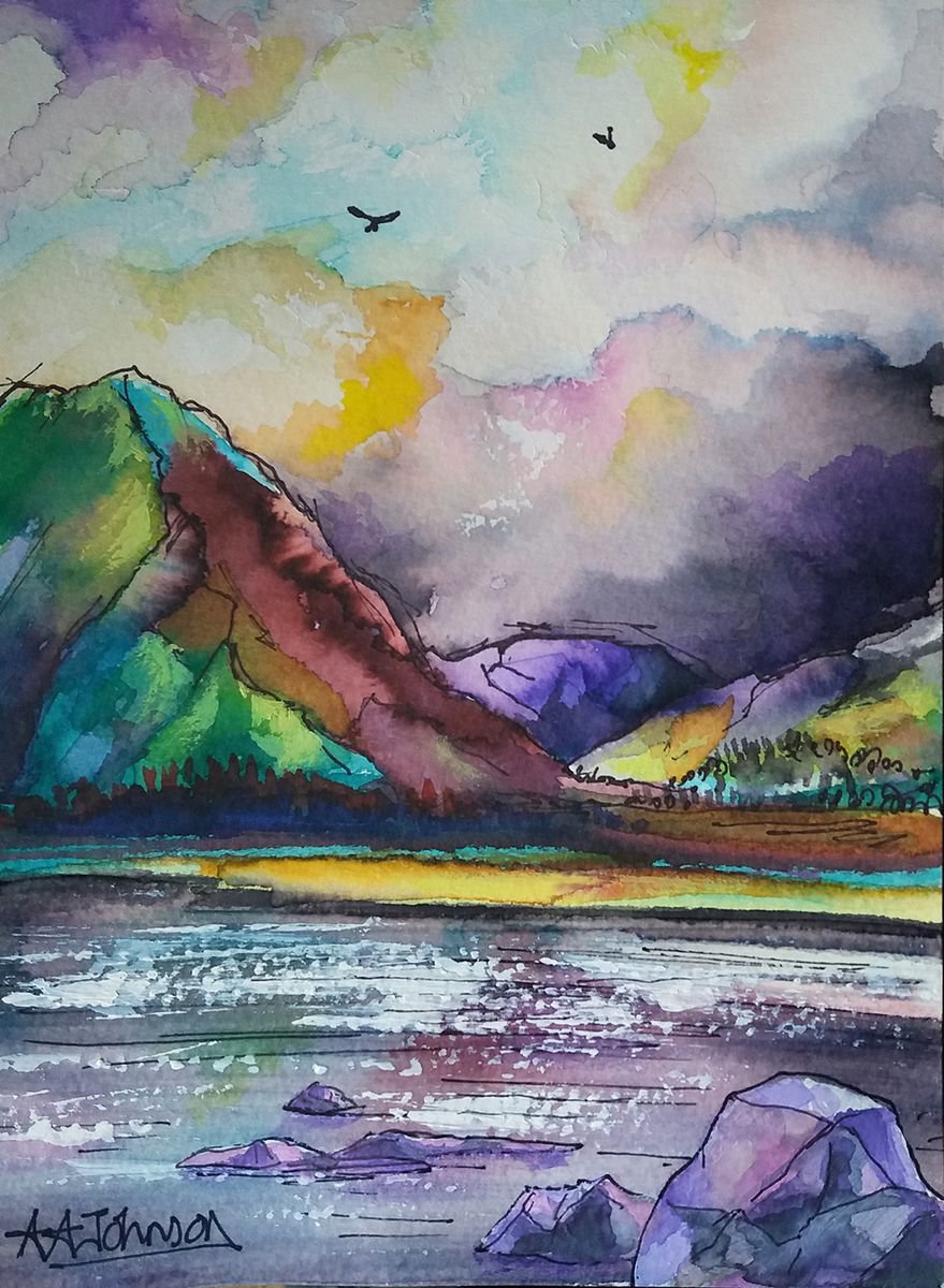 Andrew Alan Johnson Original Art Works