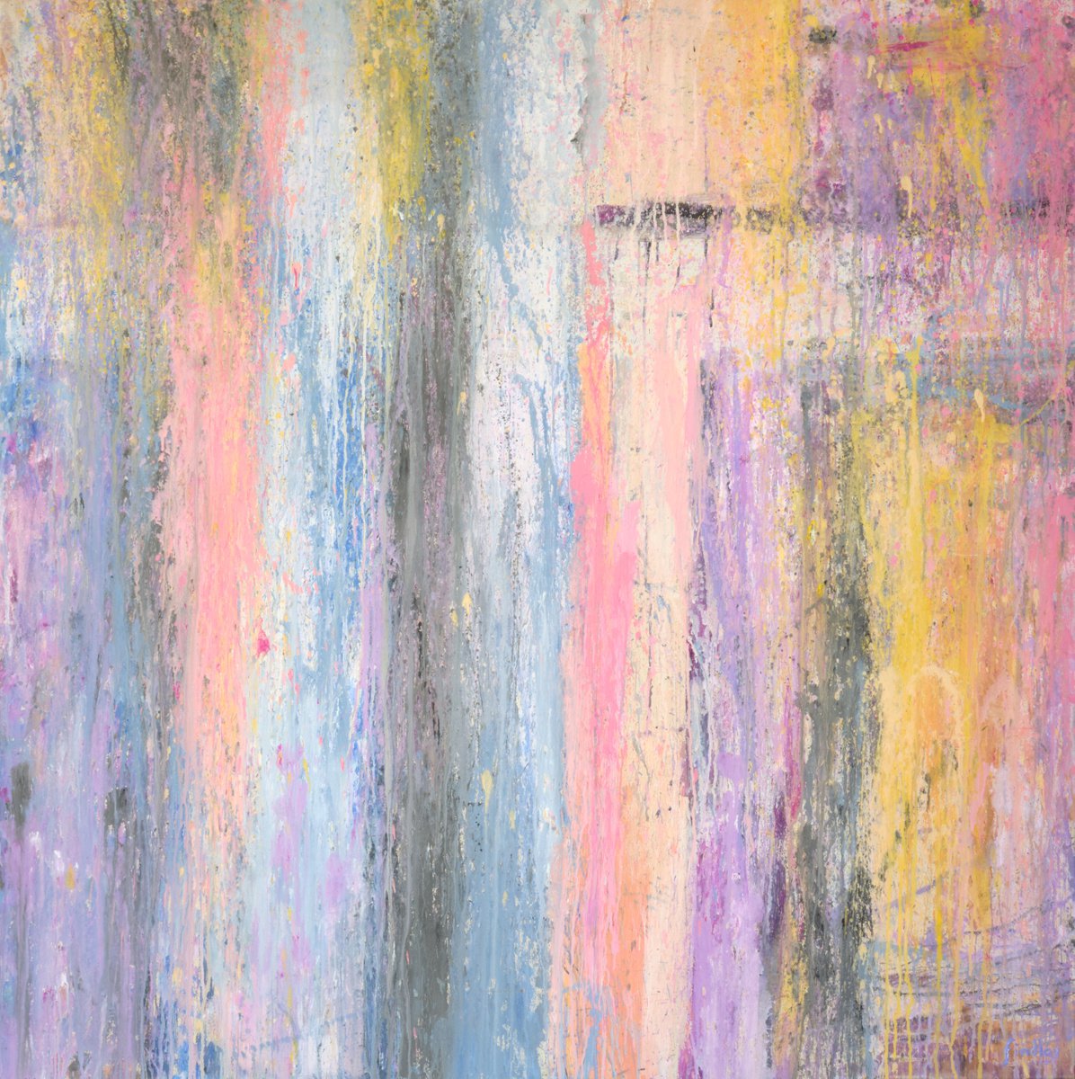 Throwing Paint Acrylic painting: Simon Findlay | Artfinder